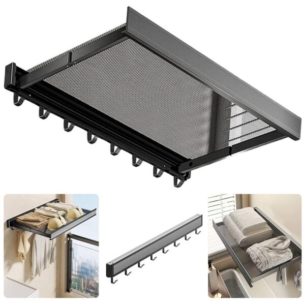 Repisa plegable pared con colgador 60 x 37 cms • Netexpertos • Tienda ...