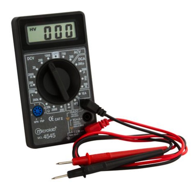 Multitester Tester eléctrico Multímetro Digital 10A – Netexpertos ...